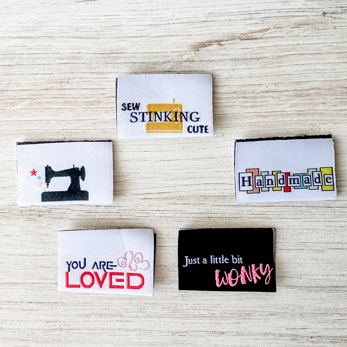 Sew In Fold Over Label Pack - The Favorites! Set of 10 – OklaRoots