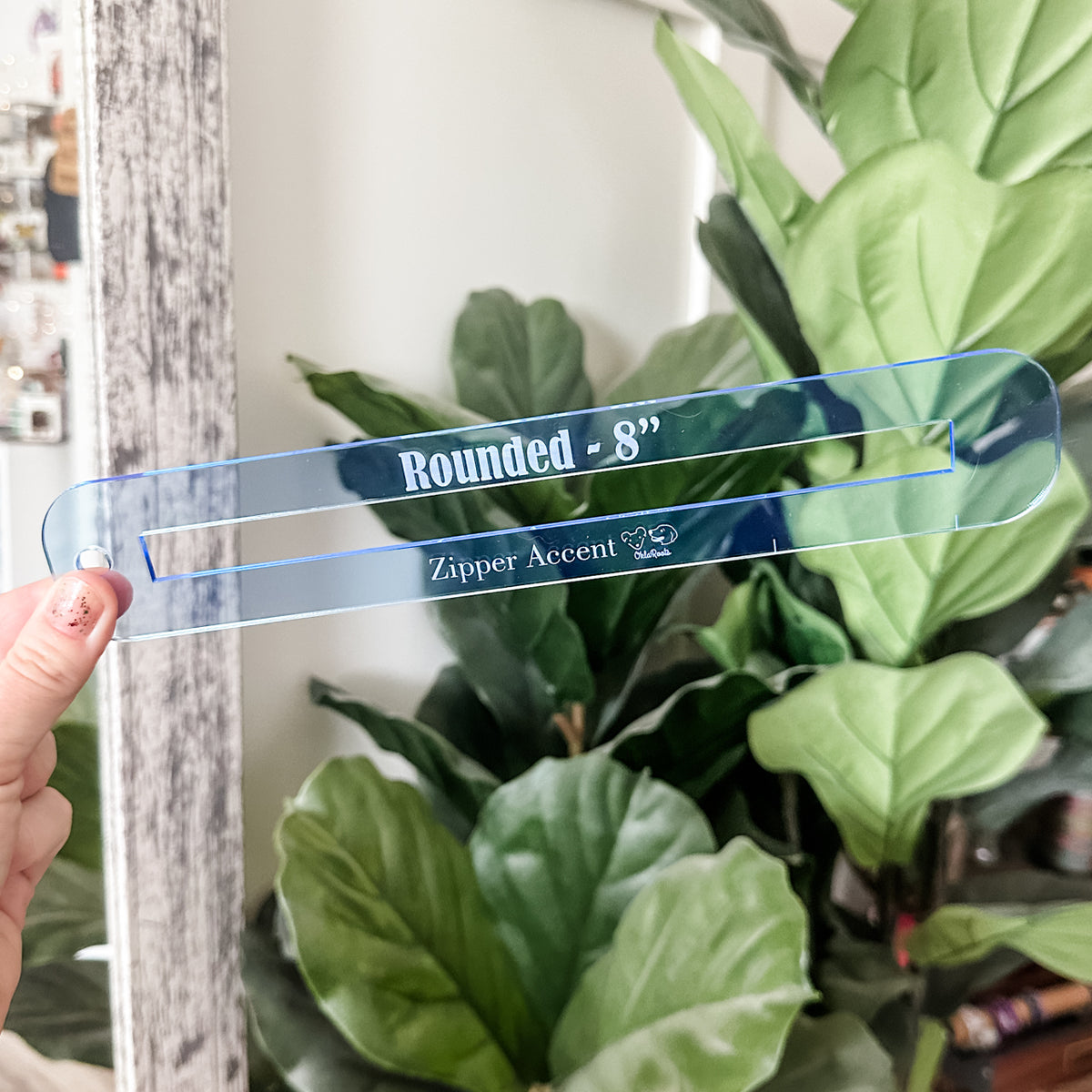 Rounded Zipper Accent Template - Ocean - 3 Sizes Available – OklaRoots