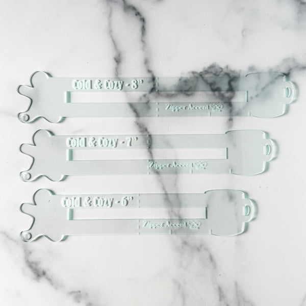 Cold & Cozy Zipper Accent Template - Soda - 3 Sizes Available – OklaRoots