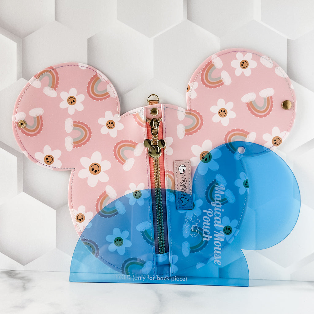 Magical Mouse Zip Pouch - Blue - Acrylic Template – OklaRoots