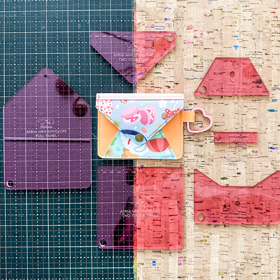 Anna Mini Envelope Templates – OklaRoots